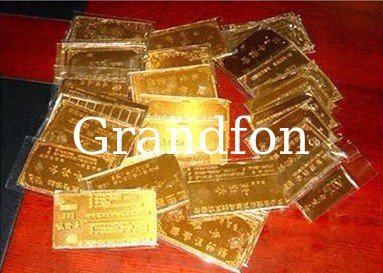 A4 photopolymer plate for hot stamping