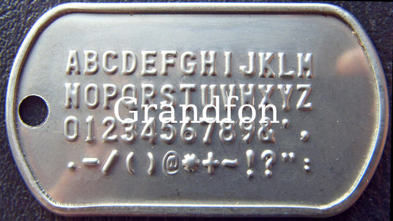 hot sale military tag dog tag military tag embossing machine for sale