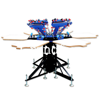 cheap t-shirt rotary silk screen printing machine