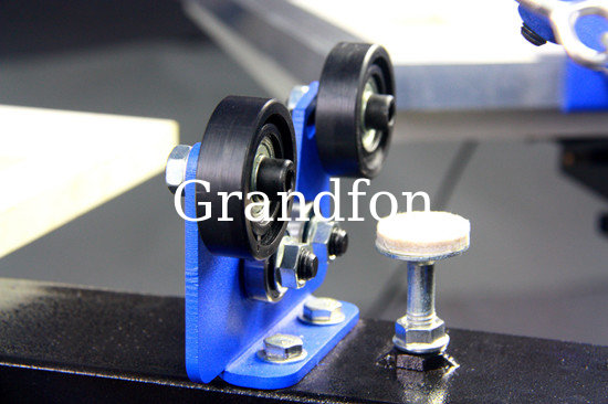 manual 6 color 6 station silk screen printing press for sale