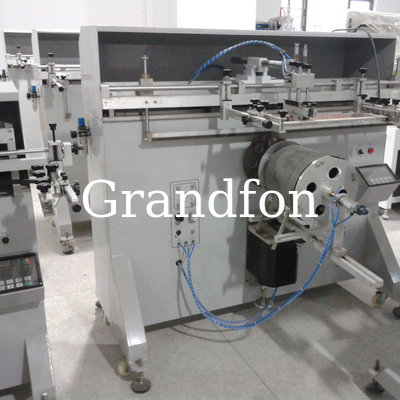 single color new good  air pressure semi-automatic bucket silk screen printing machine for sale