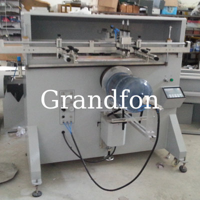 single color new good  air pressure semi-automatic bucket silk screen printing machine for sale