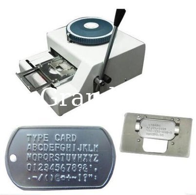 hot sale military tag dog tag military tag embossing machine for sale