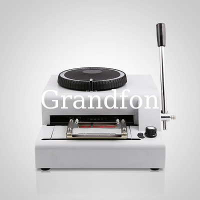 2016 new hot sale low price manual credit card embossing machine
