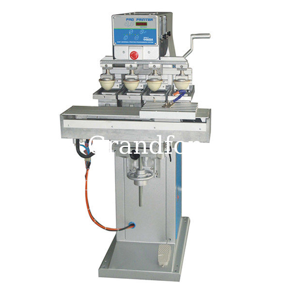 air pressure hot sale 4-color pad printing machine with shuttle