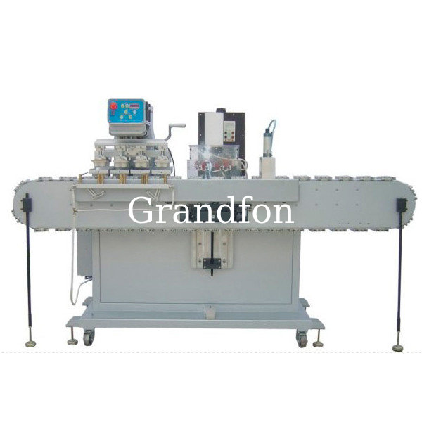 automatic fast four Colors Semi-Automatic pad printing machine for Bottle Caps