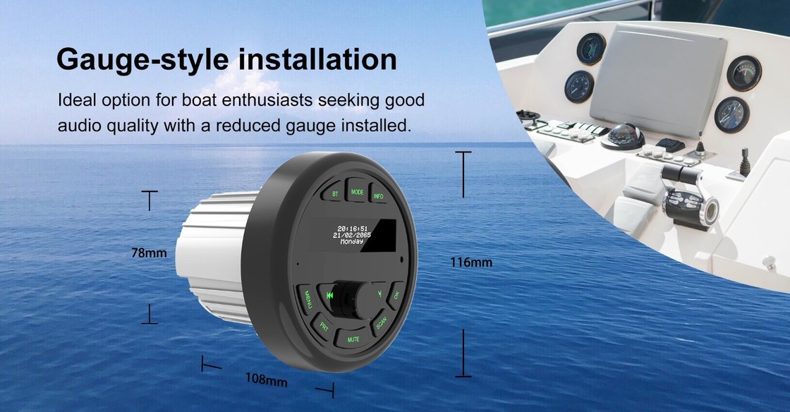 Marine audio system