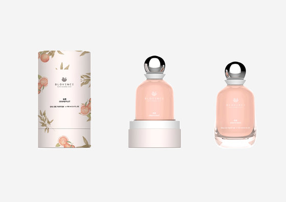 Elegant Scent Private Label Perfume Citrus Aromatic Fresh And Pinky Colors supplier