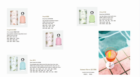 Floral Aquatic Private Label Perfume Light Sky Blue SUMMER FLAVOR Pear 100ml UNISEX supplier