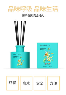 Room Fragrance Reed Diffuser HUMOR 200ml MALE Citrus Daily FOB supplier
