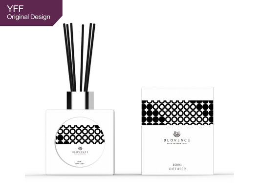 Luxury Fragrance Reed Diffuser , Freshener Room Perfume Diffuser White Color supplier