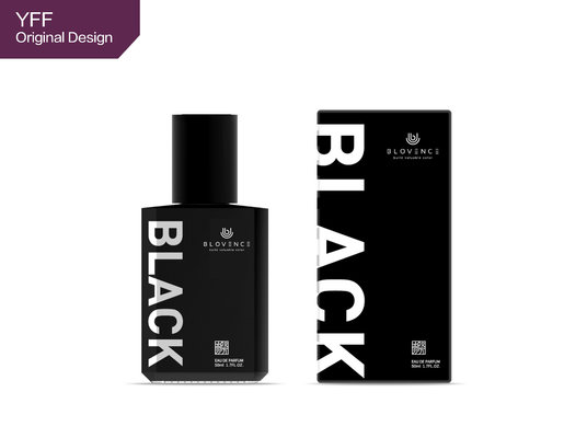 Black Color Long Lasting Men'S Fragrance , Custom Logo Eau De Parfum For Men supplier