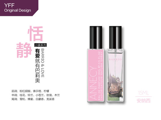 BARRIO PARIS ANNECY Tranqui Fruity Floral Perfumes UNISEX Heart Long Lasting supplier