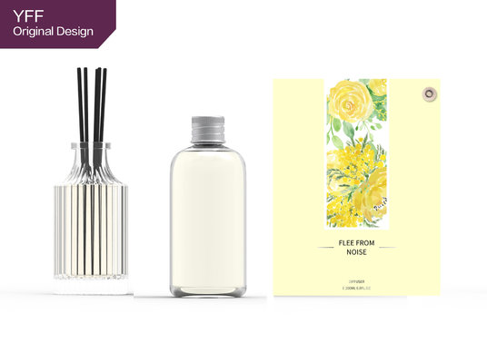 Room Fragrance Reed Diffusers Magic Light Flee from Noise 200ML FEMALE Floral Fruity FOB supplier