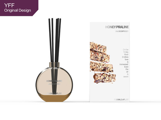 Room Fragrance Reed Diffusers Delicious Food Honey Praline 100ML FEMALE Gourmand FOB supplier