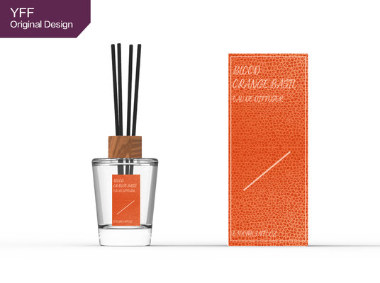 Room Fragrance Reed Diffusers Quiet Orchard Blood Orange Basil 100ML UNISEX Citrus Fougère FOB supplier