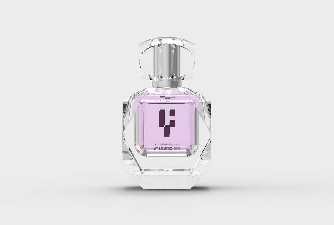Luxury Glass Empty Perfume Bottles Sunshine Spring 50ml Customized Eau De Toilette Perfume supplier