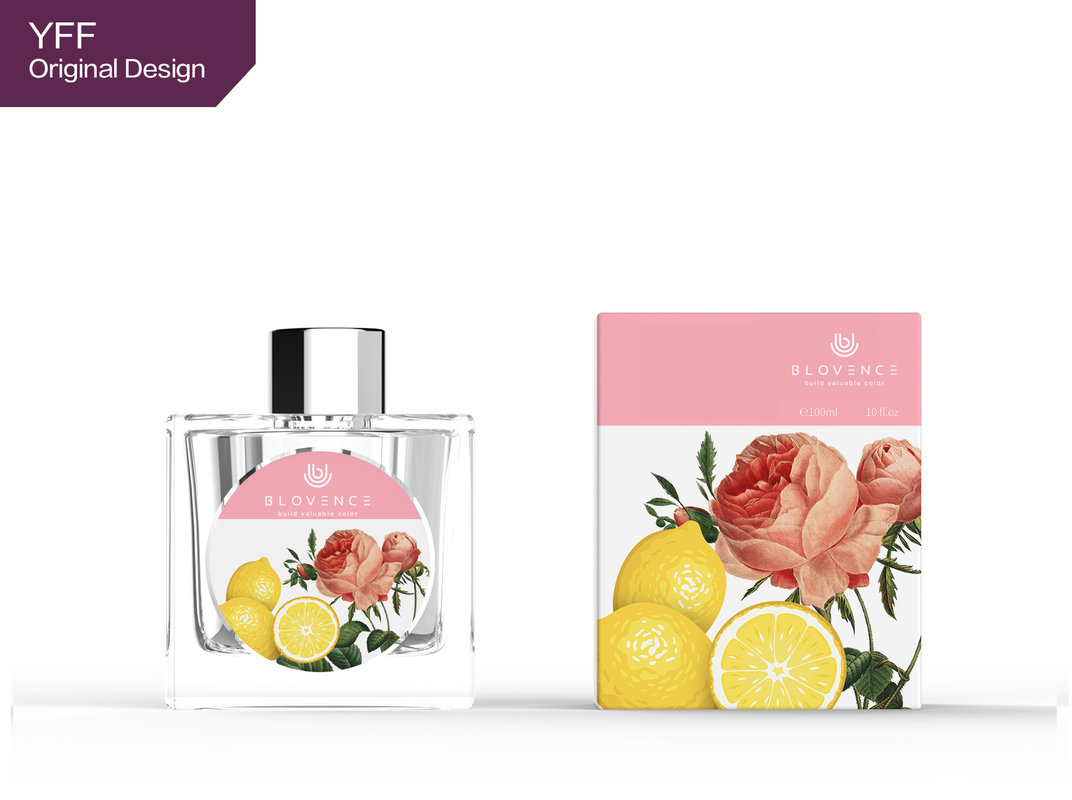 Room Fragrance Reed Diffuser Color Ornament--Fog Rose 100ml FEMALE Floral FOB supplier