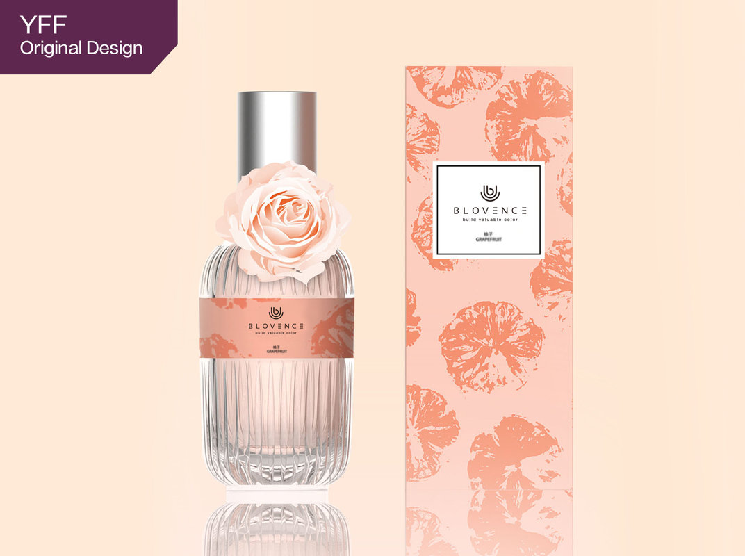 Original Custom Fruity Floral Perfumes With Transparent Glass Bottle Smell Good supplier