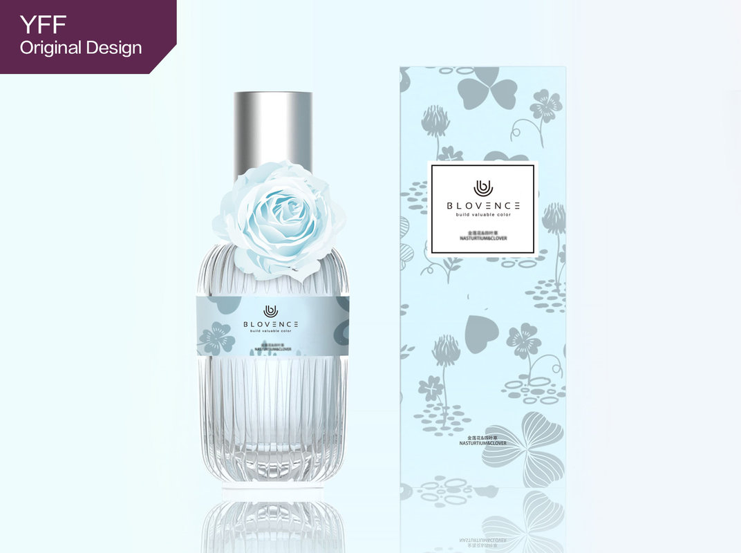 Light Soft Floral Perfumes 30ml , Floral Scent Long Lasting Perfume For Women supplier