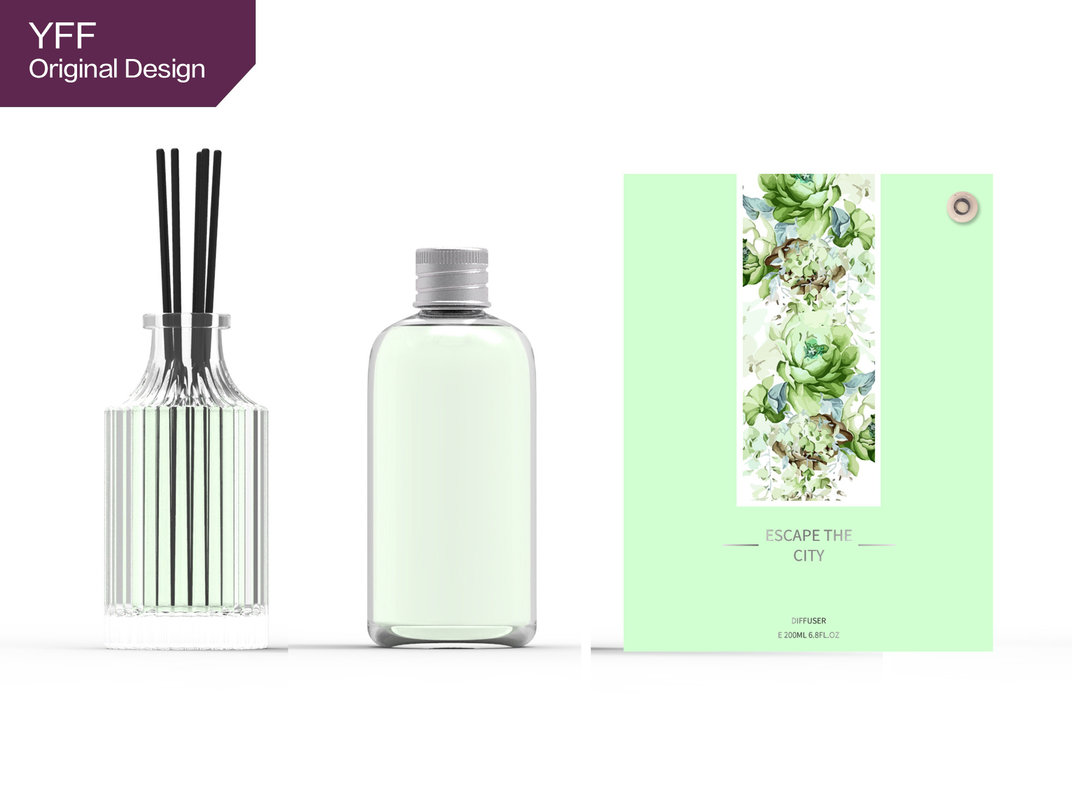 Room Fragrance Reed Diffusers Magic Light Escape the City 200ML FEMALE Floral Fruity FOB supplier