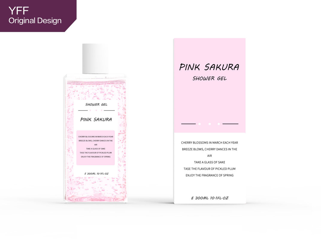 Body Care Products Flawless Skin Pink Sakura 300ML FEMALE Floral Fruity FOB supplier