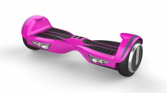 Pink 2 Wheel Self Balance Board Skate Light Weight Built In Bluetooth Speaker