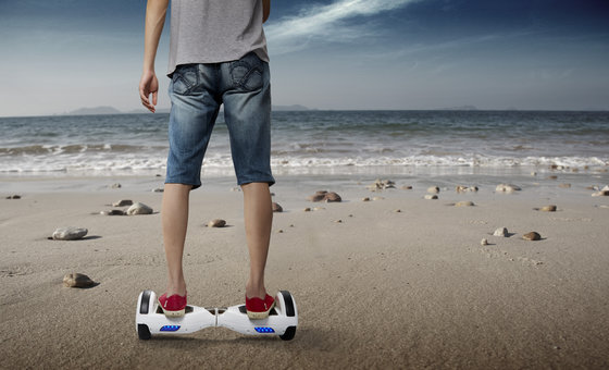 Lightweight Self Balancing Electric Unicycle Dual Wheel Standing Gotway Electric Unicycle