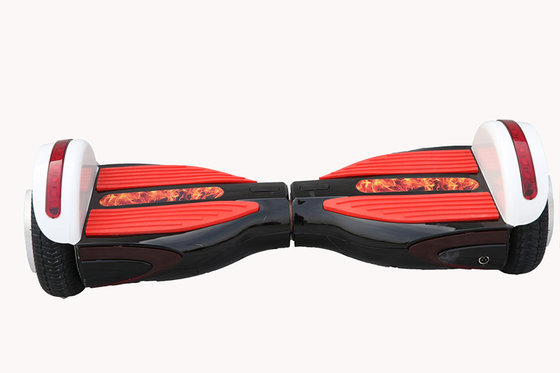 Dual Wheel Self Balancing Skateboard Red Safety For Commuting