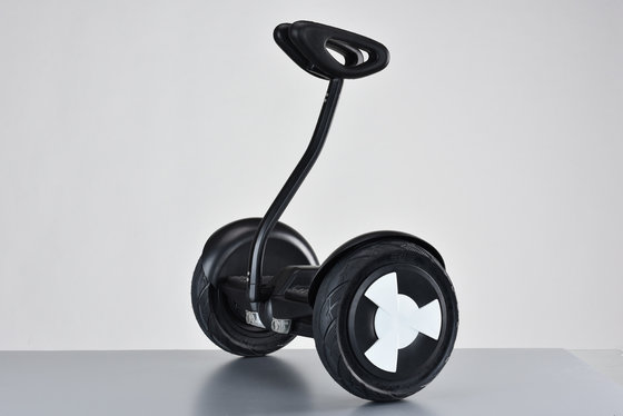 Super E Balance Scooter Mini 19 Inch Size Black And White With Arm