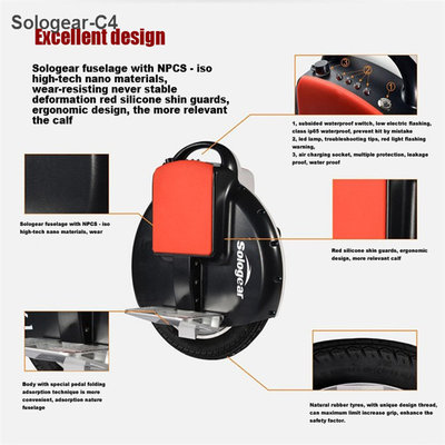 Hands Free Solowheel Self Balancing Unicycle For Sports Environment-friendly
