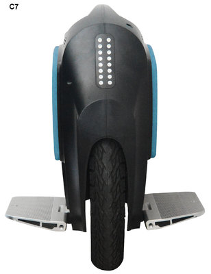 LED Electric Self Balancing Unicycle One Wheel Electric Scooter Monocycle Electric Bike