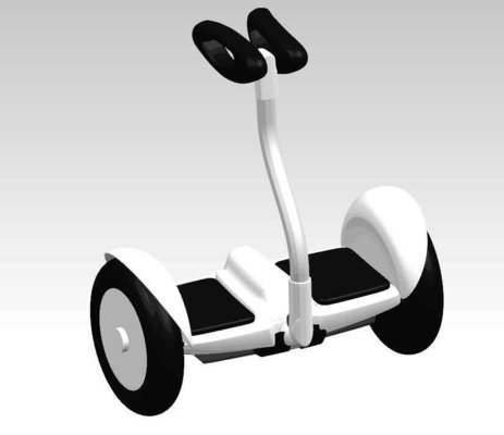 Huge Tyre 10 Inch Off Road Electric Scooter Mini Outdoor Transportation
