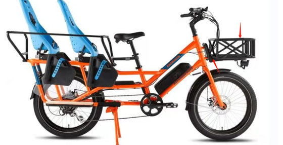 Electric  Assisted  Cargobike  carry  baby