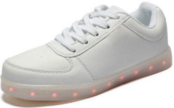 China USB Rechargeable Led Light Up Shoes With Lithium Battery supplier
