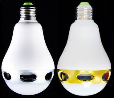 China Compatible Light Bulb With Built In Speaker , Music Playing Bluetooth Smart Led Bulb supplier