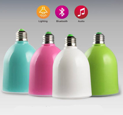 China Multi - Color Bluetooth Music Light Bulb Multifunctional USB Drive High Brightness supplier