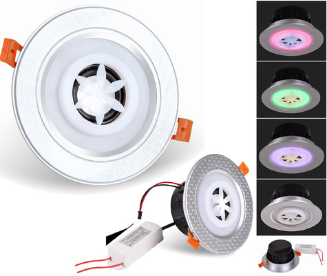 China Bluetooth Smart Led Speaker Light Bulb , Brightness Adjustable Led Music Light Bulb supplier