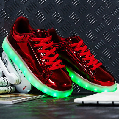 Endurable Adult Light Up Shoes , Sneakers With Light Up Soles Wear - Resistant supplier