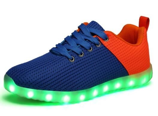 Endurable Rechargeable LED Sneakers Electronics Light Up Shoes With Led Lamp supplier