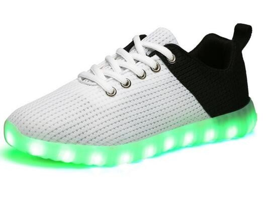 Endurable Rechargeable LED Sneakers Electronics Light Up Shoes With Led Lamp supplier