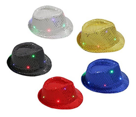 Jazz LED Light Up Hats Colorful For Women & Men Adults Comfort Touch Breathable supplier