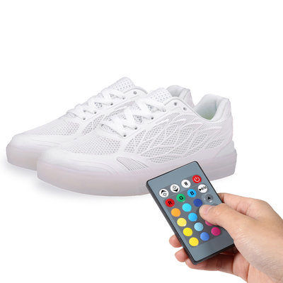 Rainbow Light Up Dance Shoes , App Control Light Up Sneakers For Adults supplier