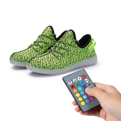 Night Jogging Remote Control LED Shoes Running Light Up Sneakers For Men supplier