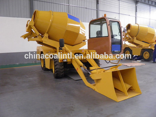 construction machine concrete mixer trailer pump/concrete mixer prices in China