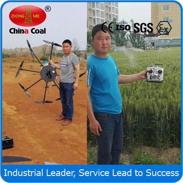 China coal group 2015 hot selling remote control helicopter agriculture sprayer uav drone crop duster