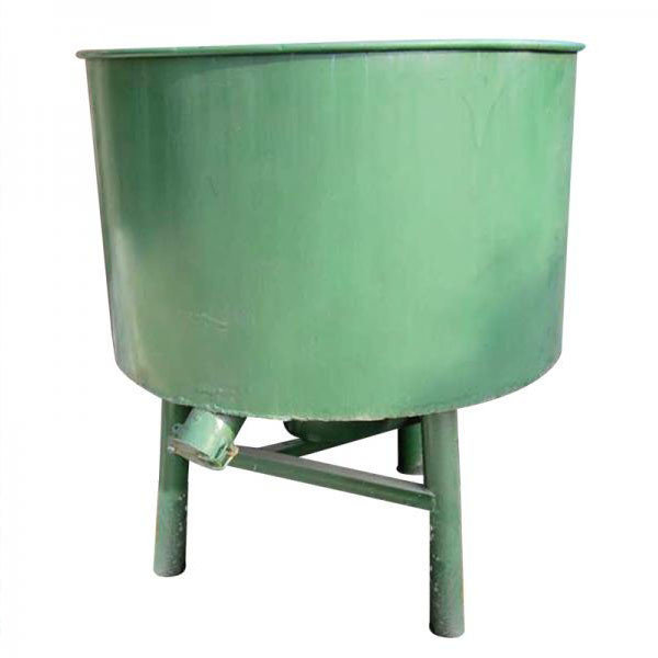 JQ350 mini automatic control pan type concrete mixer machine