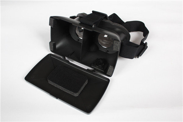 Your new clear home theater comes!VR Shinecon high quality vr 3d glasses box eclipse glas