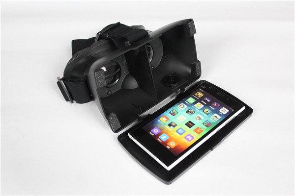 2015 200inch Glasses Cardboard 3D Glasses Plastic Version naked eye 3D glasses 3d vr glass