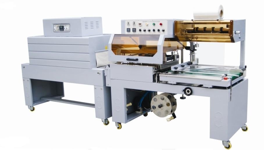 QL5545 Automatic L-type Sealer&amp;BS-D4520 Shrink tunnel